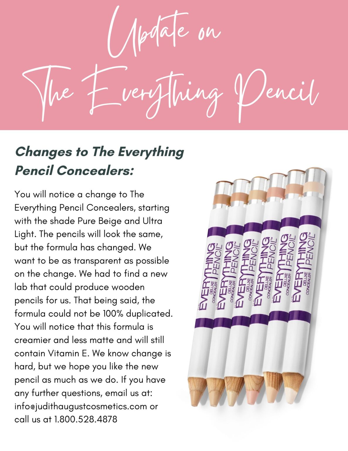 The Everything Pencil™ - Face & Body Concealer - KIT OF 3 - Judith ...